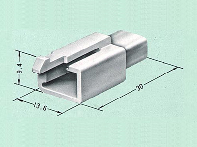 Sumitomo 2 way MTW Series 2.8mm(110) Male - automotiveconnectors.com