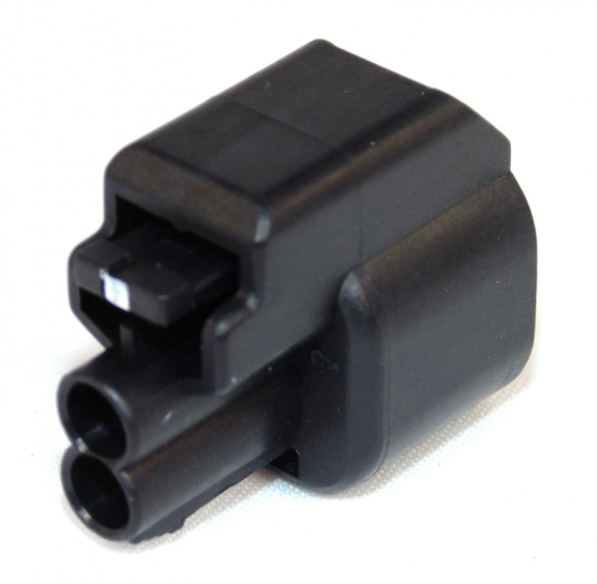 Yazaki Injector Connector, 2 way, Female - automotiveconnectors.com