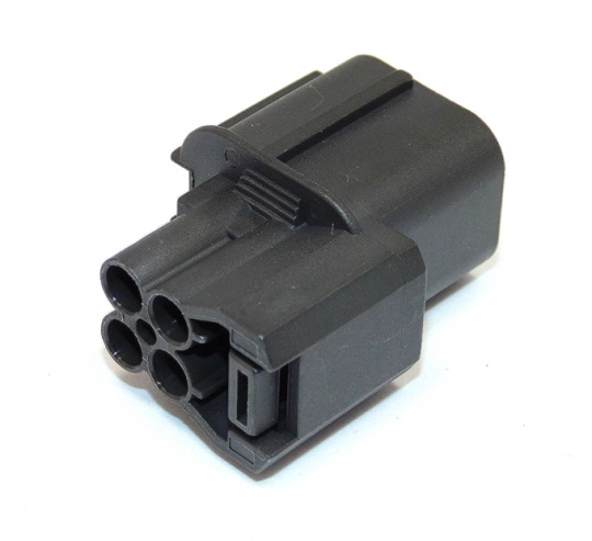 4 Way Sumitomo HW Series Connector Grey Male - automotiveconnectors.com