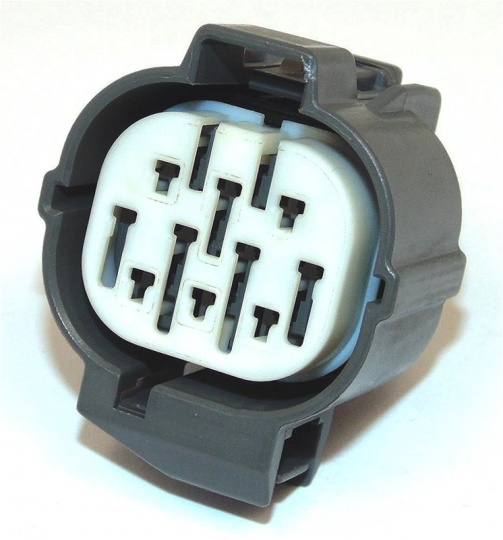 10 Way Sumitomo HW Series Connector Grey Female - automotiveconnectors.com