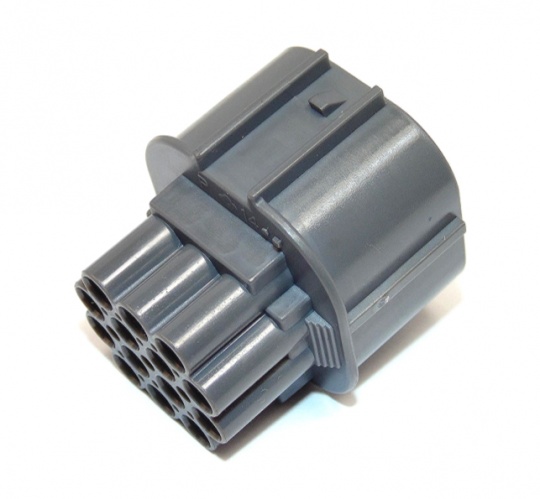 14 Way Sumitomo HW Series Connector Grey Male - automotiveconnectors.com
