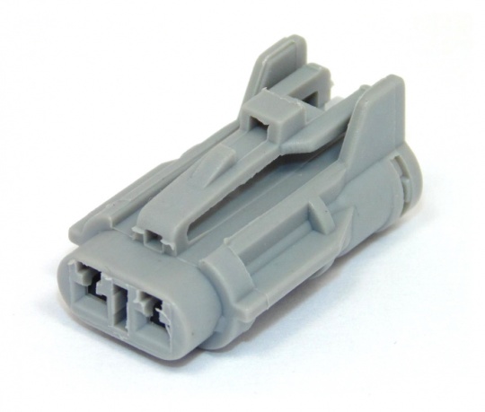 2 Way Yazaki Sealed Connector Kit Female, inc. terminals and seals ...
