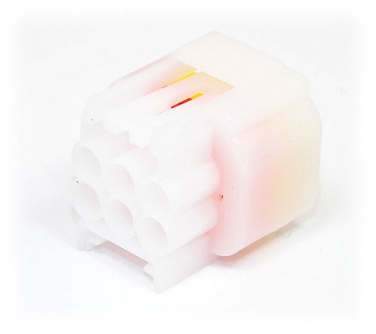 6 Way Yazaki YL Series Connector Kit Female, inc. terminals and seals ...
