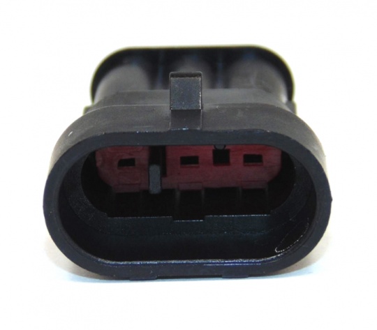 3 Way Supersesal 1.5 Housing Male - automotiveconnectors.com
