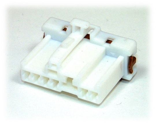Yazaki SDL/187, 6+1 way Female Housing Natural - automotiveconnectors.com