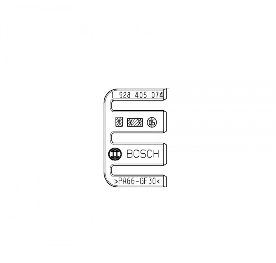 Bosch Female 196P EMS Contact Housing 91 Way Code 1 1.2/2.8mm LH Exit ...