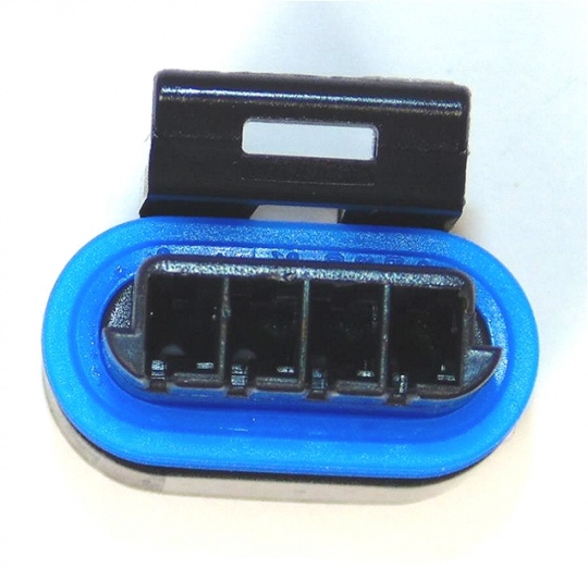 4 Way Delphi 150.2 Series Connector Female Black - automotiveconnectors.com