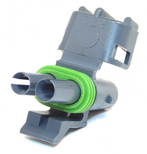 2 Way Aptiv (Delphi) Weather Pack Female Connector Assy Grey ...