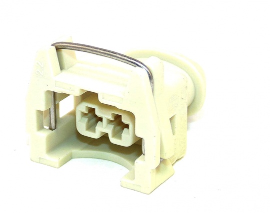 2 Way Bosch JPT Jetronic White - automotiveconnectors.com