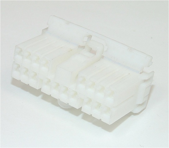 18 Way TE Connectivity Multilock 070 Housing White ...