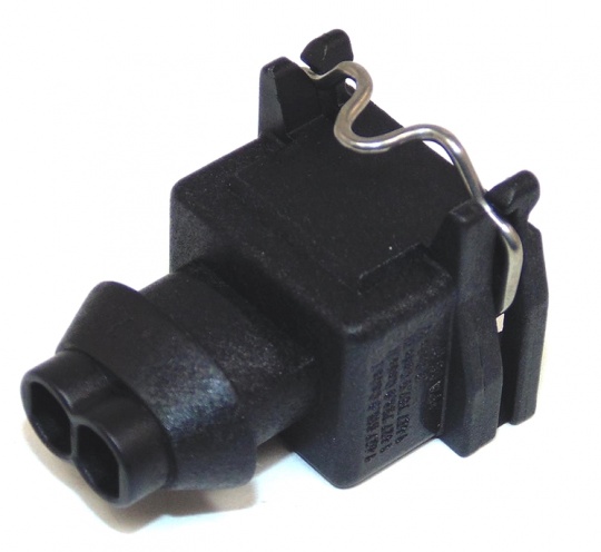 2 Way Bosch Jetronic/Timer Black Female Code 3 - automotiveconnectors.com