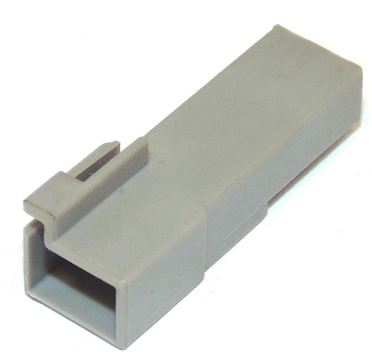 2 Way Sumitomo MT Series Diode Socket Hsg Grey - automotiveconnectors.com