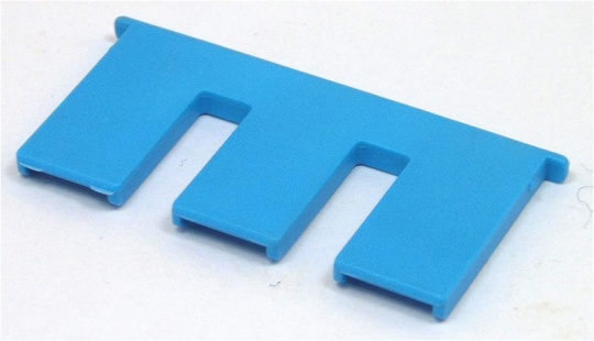 Blue Secondary Locking Clip - automotiveconnectors.com