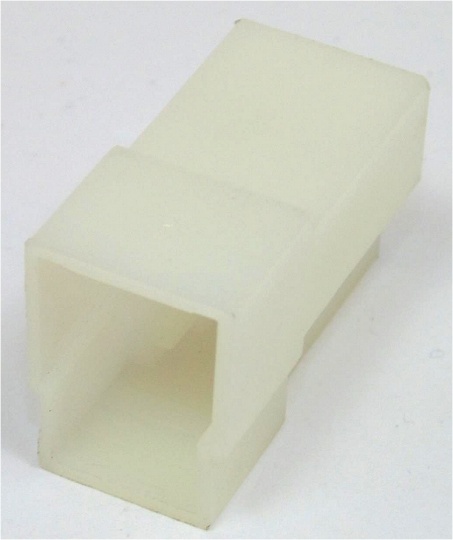 3 Way TE Fastin/Faston 250 Series Natural Male - automotiveconnectors.com