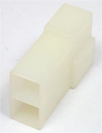 2 Way T Type TE Fastin/Faston 250 Blade Terminal Cover Male ...