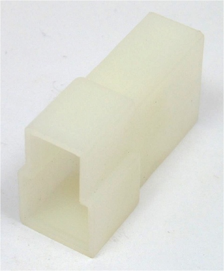 2 Way T Type TE Fastin/Faston 250 Blade Terminal Cover Male - automotiveconnectors.com