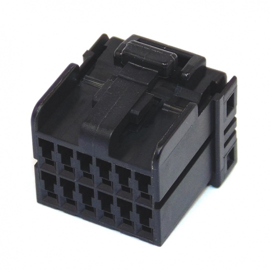 12 Way TE Connectivity Multilock 040 Female Black ...