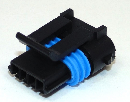 4 Way Delphi Metri-Pack 150.2 Sealed Female Black ...