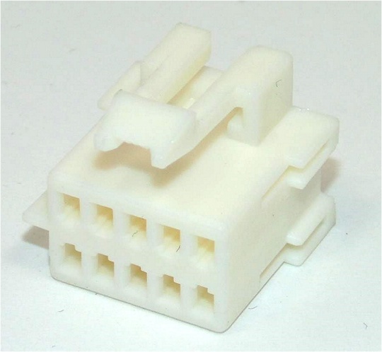 10 Way Delphi Metri-Pack 150 Female White - automotiveconnectors.com