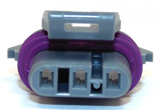 3 Way Delphi Metri-Pack 150 Female Grey - automotiveconnectors.com