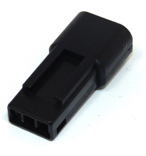 3 Way Delphi Metri-Pack 150 Male Black - automotiveconnectors.com
