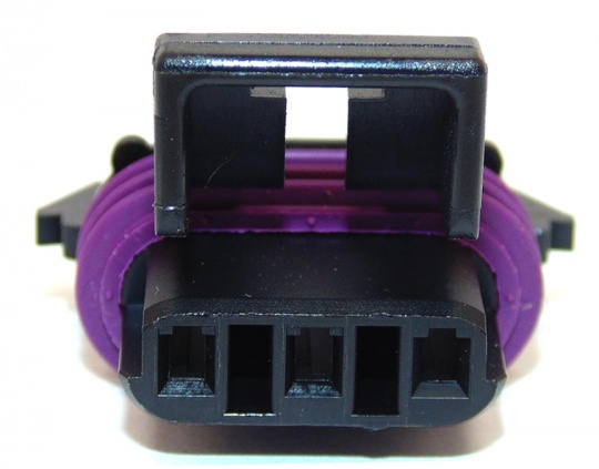 3 Way Delphi Metri-Pack 150 Sealed Female Black - automotiveconnectors.com