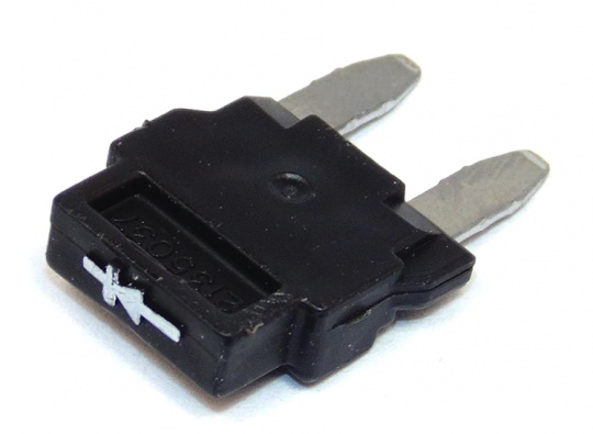 Delphi Diode Black Plug In - automotiveconnectors.com