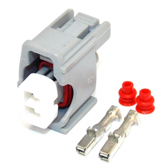 Sumitomo 2 Way TS Sealed Series Denso Injector Connector Female Grey 2 ...