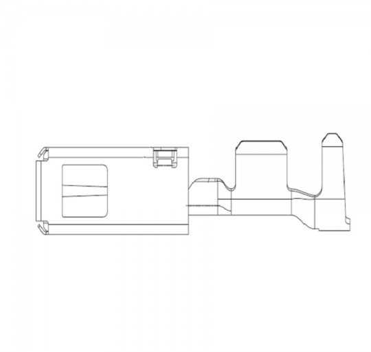 Bosch 46 Way EuCon Contact Housing CBO Code A Female 1.2/2.8/4.8mm ...