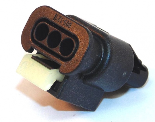 Hirschmann 3 Way 1.2 SealStar FA connector Female Black Key Way A ...