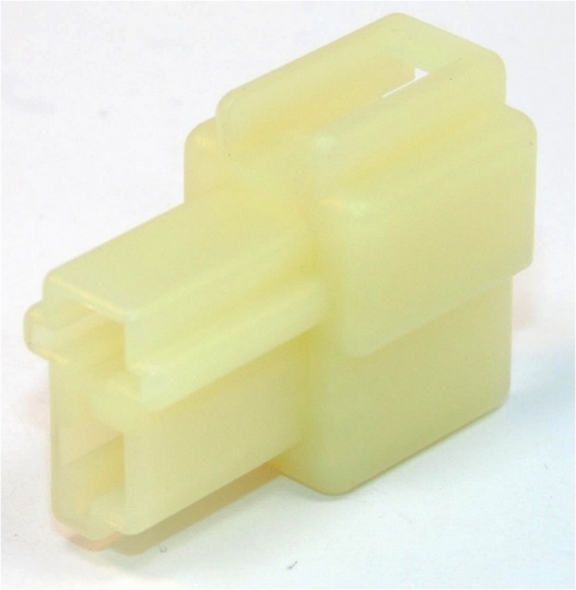 TE Connectivity 2 Way FASTIN-FASTON 250 Male Natural ...