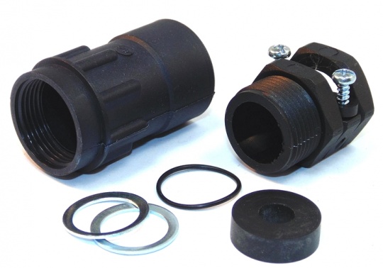 ITT Cannon Sealed Cable Clamp Shell Size 14 Trident Ringlock ...