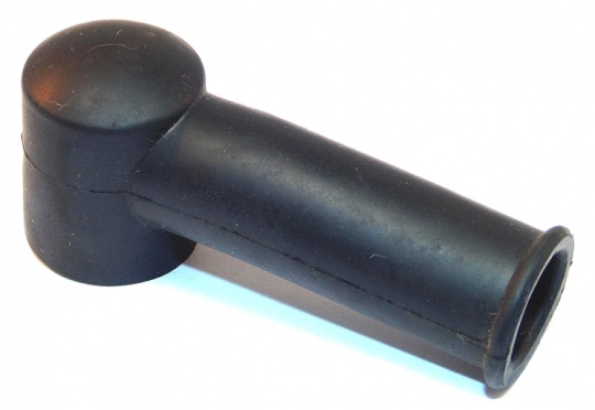 Angled Terminal Insulating Cover Black 15mm x 12mm ...