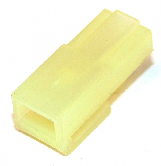 1 Way Yazaki 6.3mm(250) Female Natural - automotiveconnectors.com