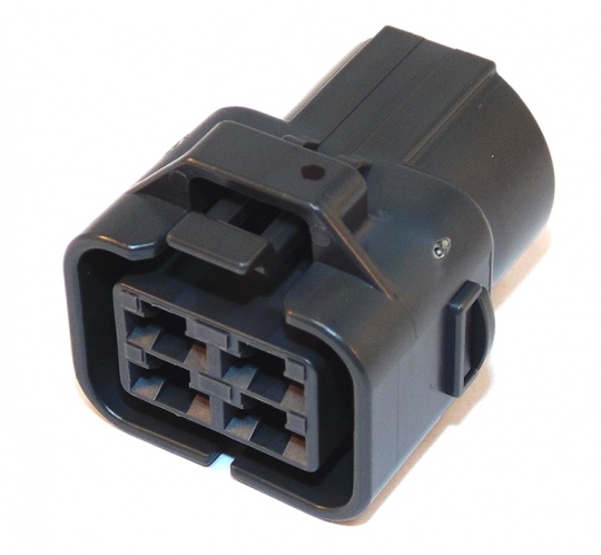 4 Way Sumitomo Female Dark Grey - automotiveconnectors.com