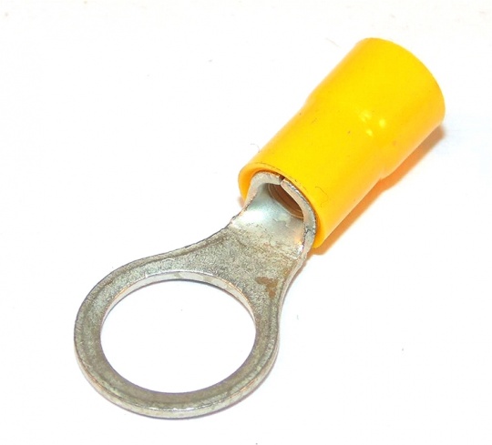 Cembre Insulated Ring Terminal Crimp M10 4-6mm² Yellow ...