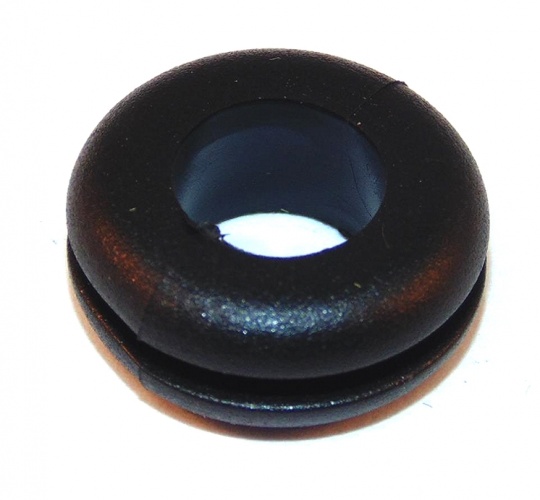 Reevite Black PVC Open Grommet 12.50mm - automotiveconnectors.com