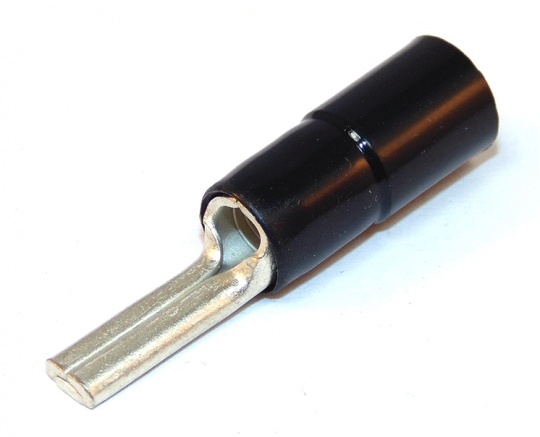 Cembre Insulated Pin Terminal Black 16mm² - automotiveconnectors.com