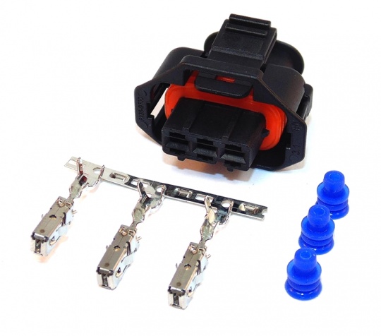3 Way Bosch Pressure Sensor Connector Kit - automotiveconnectors.com