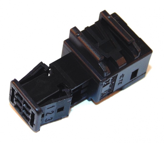 6 Way TE Connectivity MQS 0.63mm Male Black - automotiveconnectors.com