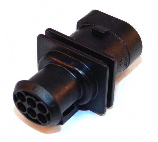 6 Way Bosch BAK Clutch Connector 1.6mm(063) Male Black Code 1 ...