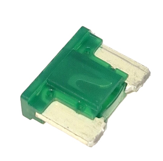 Bosch Low Profile Mini Fuse 30A 58V Green - automotiveconnectors.com