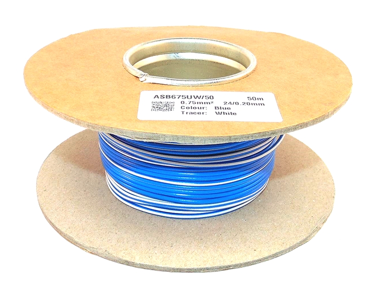 1.5mm² Thin Wall Wire 100 Meter Reel Various Colours ...