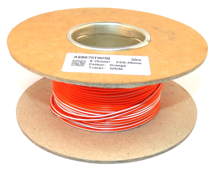 1.5mm² Thin Wall Wire 100 Meter Reel Various Colours ...