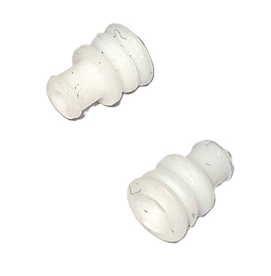 Wire Seal, Bosch, BDK/BSK 2.8, White, 1.5-2.5mm² - automotiveconnectors.com