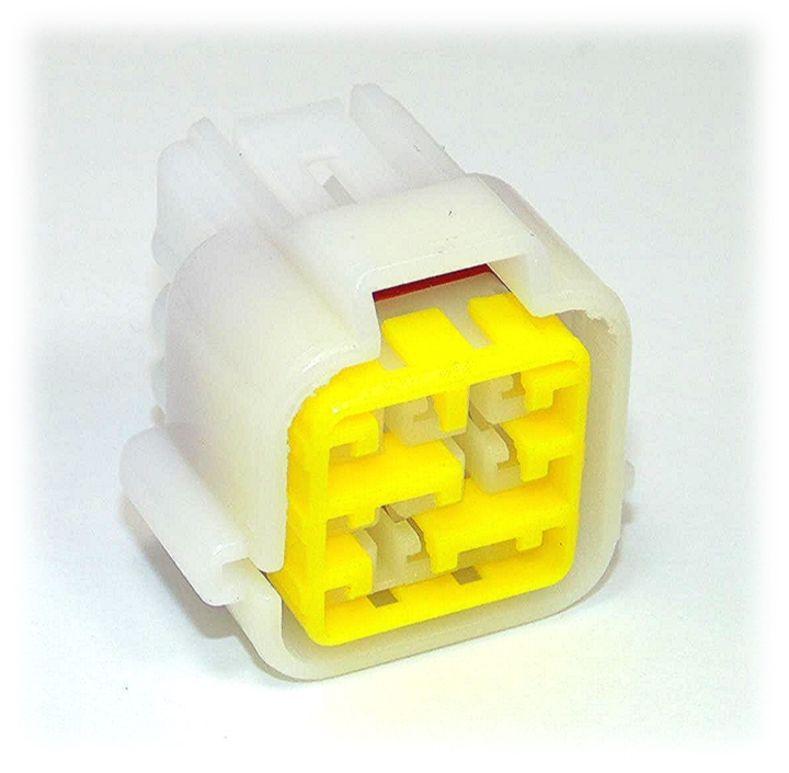 9 Way Yazaki YL Series Connector Kit Female, inc. terminals and seals ...