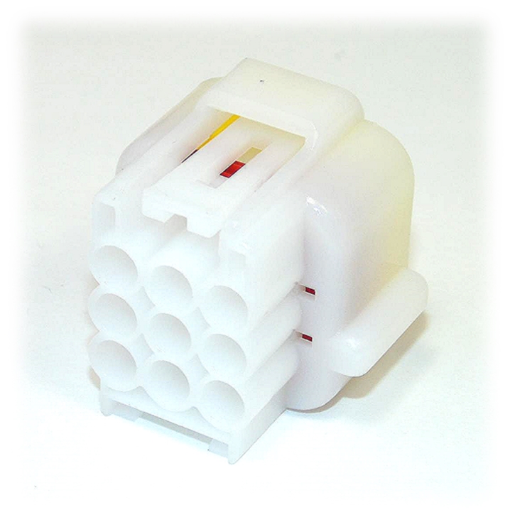 9 Way Yazaki YL Series Connector Kit Female, inc. terminals and seals ...