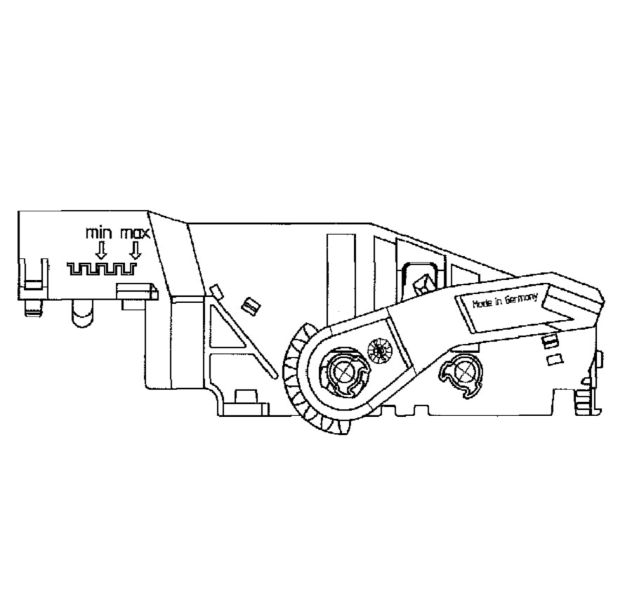 Bosch 141P EMS Cover 89 Way Exit Left Lever Right ...