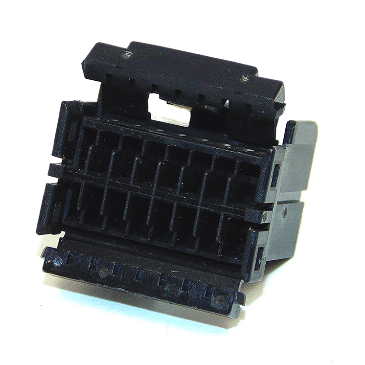 16 Way TE Connectivity Multilock 040 Black - automotiveconnectors.com