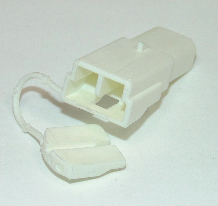 2 Way TE Connectivity DUO-MATE Female White - automotiveconnectors.com